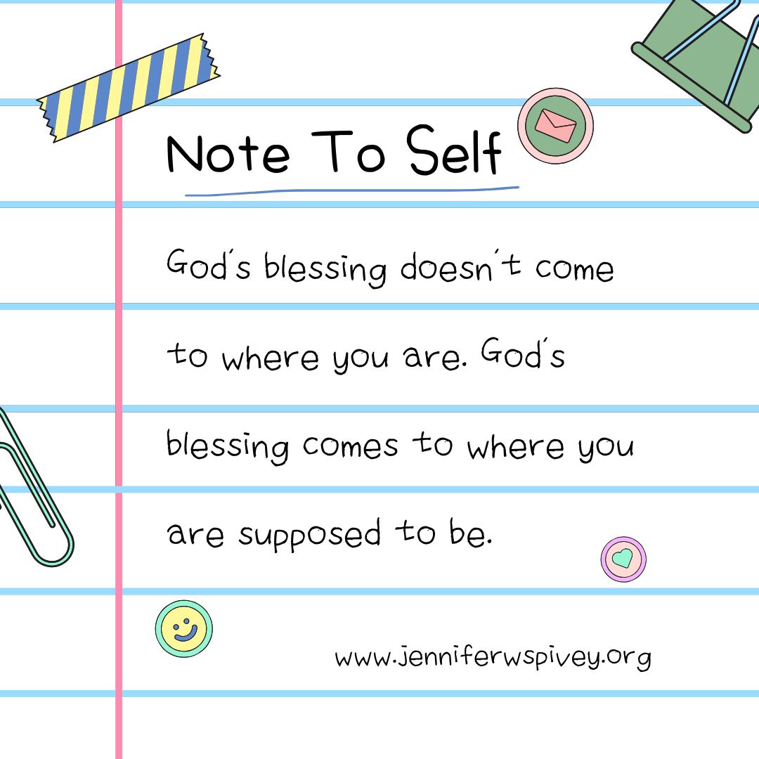 “Where Are You?” (Part 2): The Blessing Is in the Place of Obedience ...